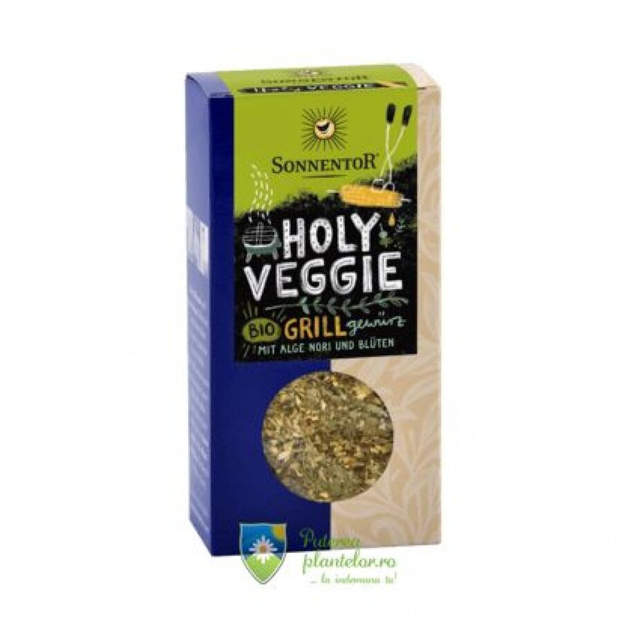 Amestec Condimente pentru Gratar Holy Veggie Bio 30 gr – Puterea Plantelor