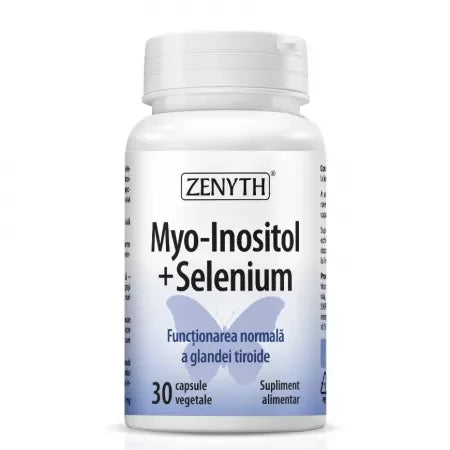 Myo-Inositol + Selenium, 30 capsule, Zenyth – Puterea Plantelor