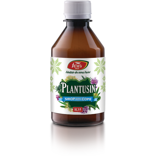 Plantusin Sirop cu fructoza pentru copii R35 250 ml – Puterea Plantelor
