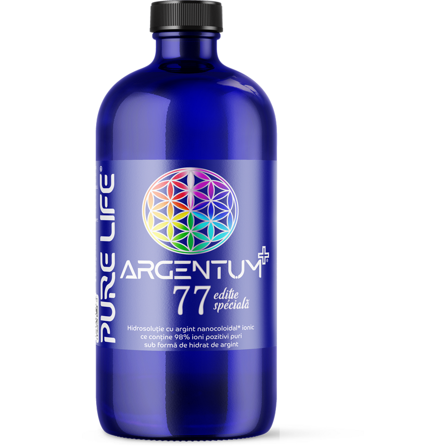 Argint Coloidal 77ppm Argentum Special Pure Life 480 ml – Puterea Plantelor