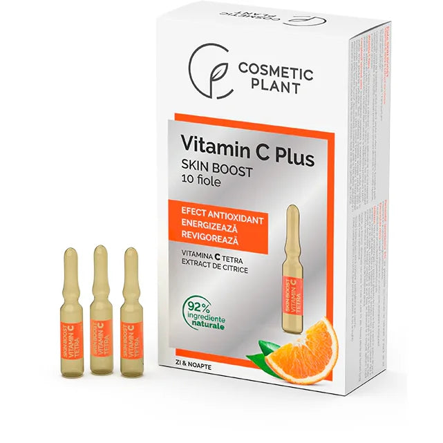 Fiola Skin Boost cu Vitamina C Tetra, 1 x 2 ml – Puterea Plantelor